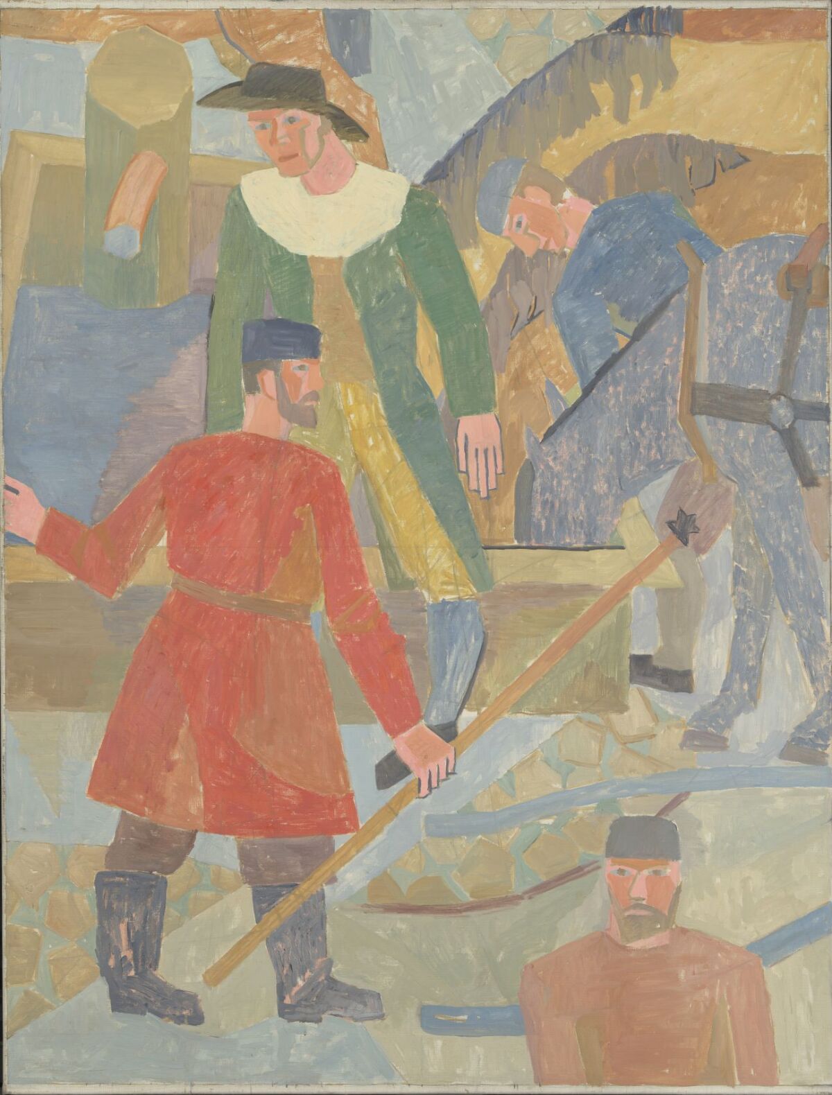 Kåre Jonsborg, Else Halling, Fra Lilletorvet – Nasjonalmuseet – Samlingen