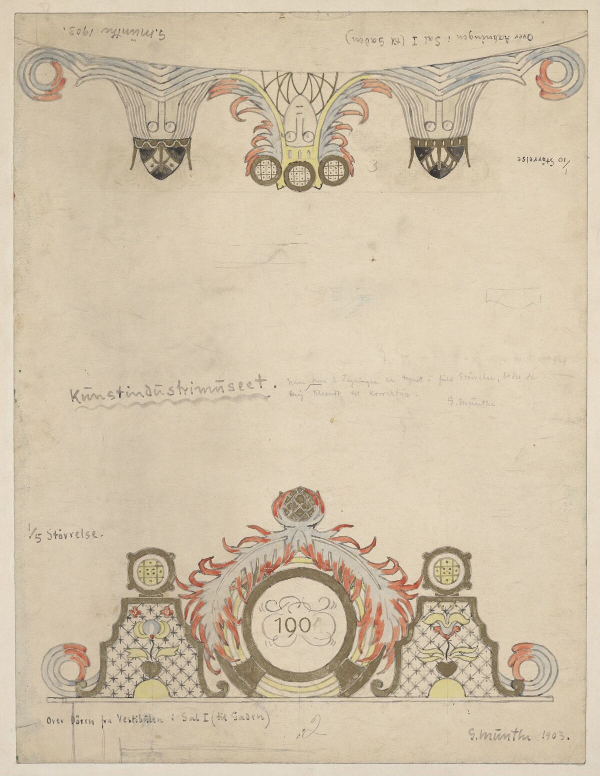 Gerhard Munthe, Kunstindustrimuseet i Oslo, Oslo Kunstindustrimuseum ...