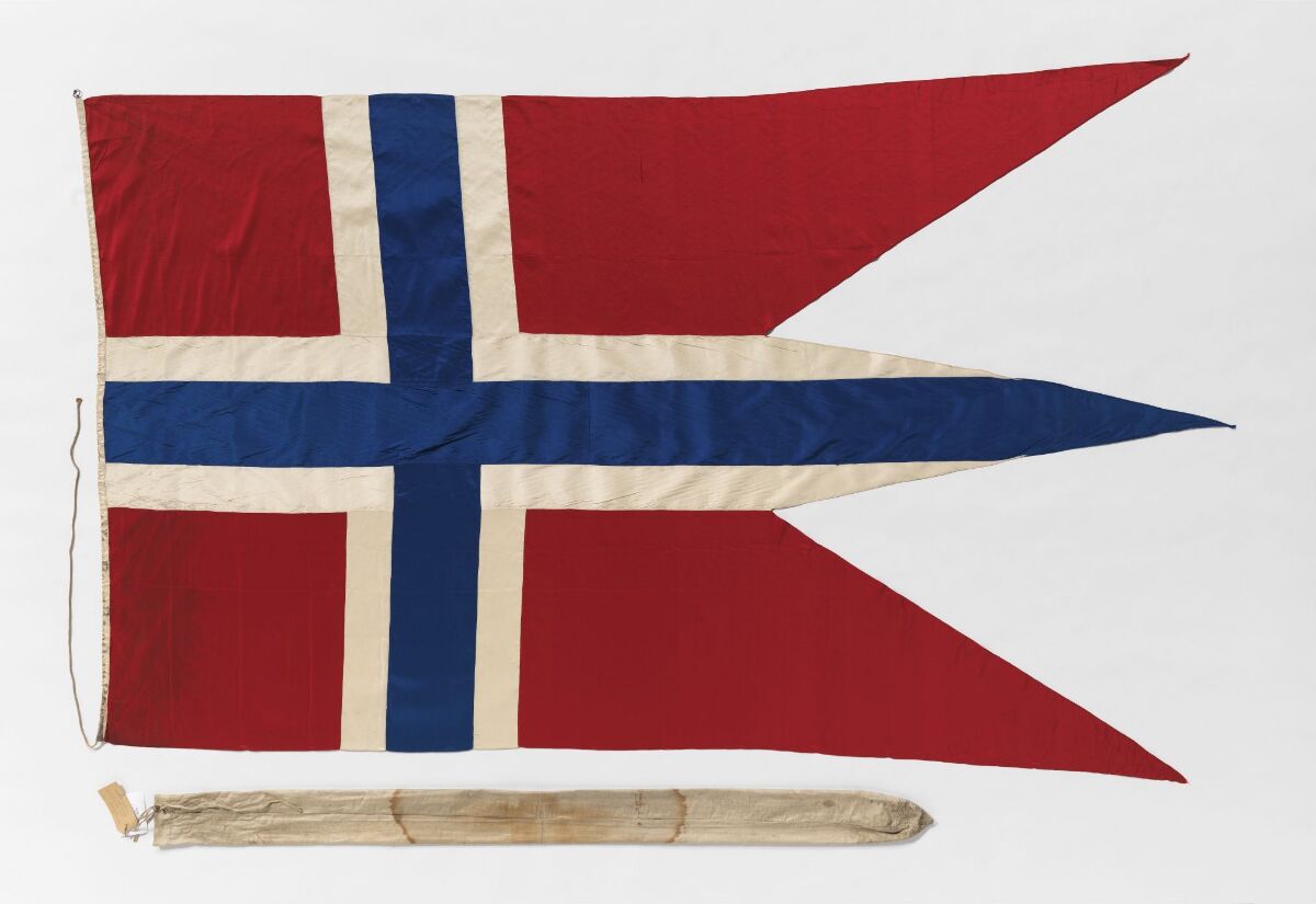 Uidentifisert, Flagg – Nasjonalmuseet – Samlingen