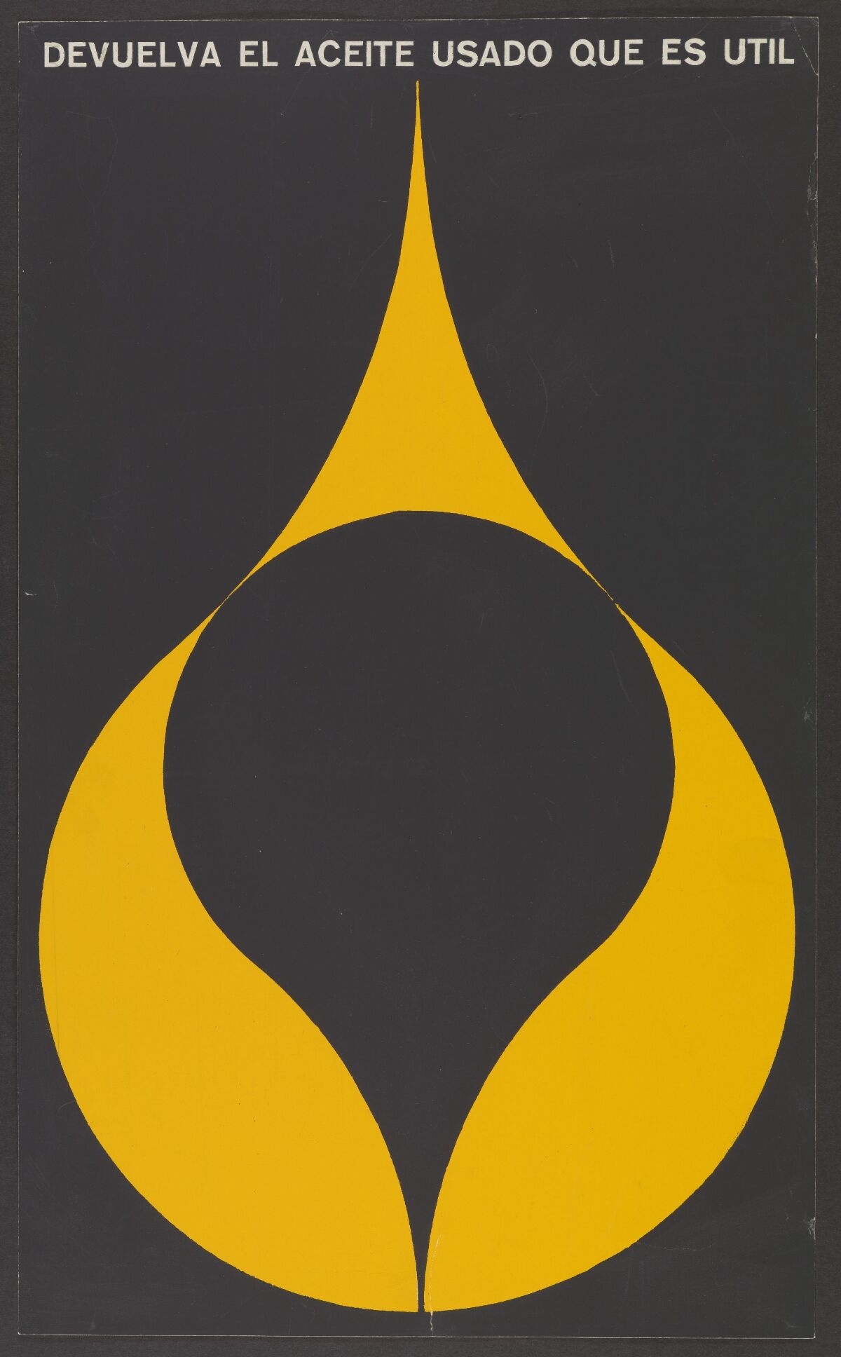 Félix Beltràn, DEVUELVA EL ACEITE USADO QUE ES UTIL – Nasjonalmuseet ...